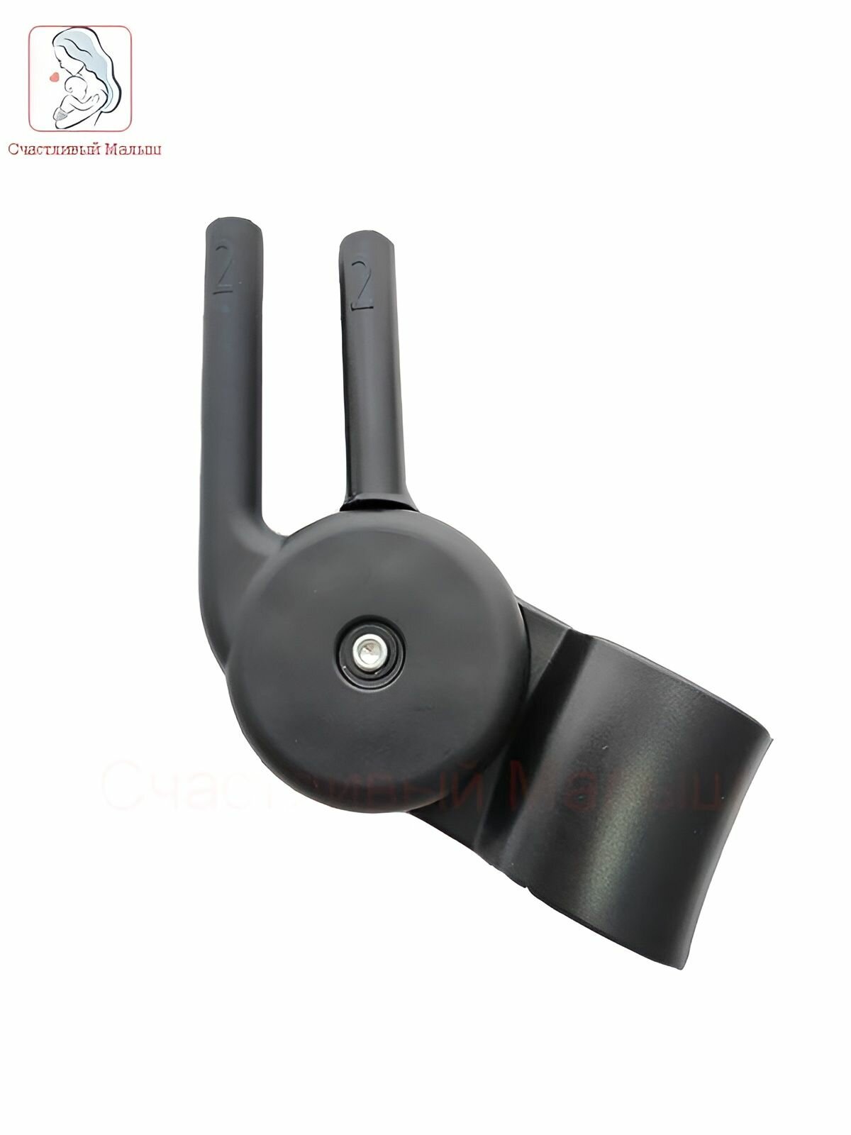 Зажим для крепления тента прогулочной коляски фиксатор дуги козырька для Cybex Priam 3/4, Mios 2/3. Клипса для крепления навеса, сменная деталь - Зажим №2