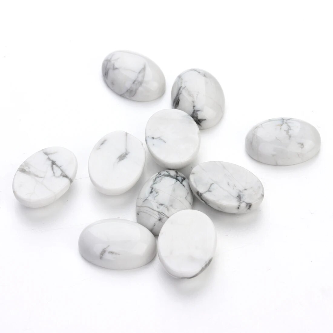 2-10 шт./лот натуральный камень овальный кабошон агат малахит опал бирюза свободные бусины кабошон для DIY очаровательное ожерелье серьги подарок