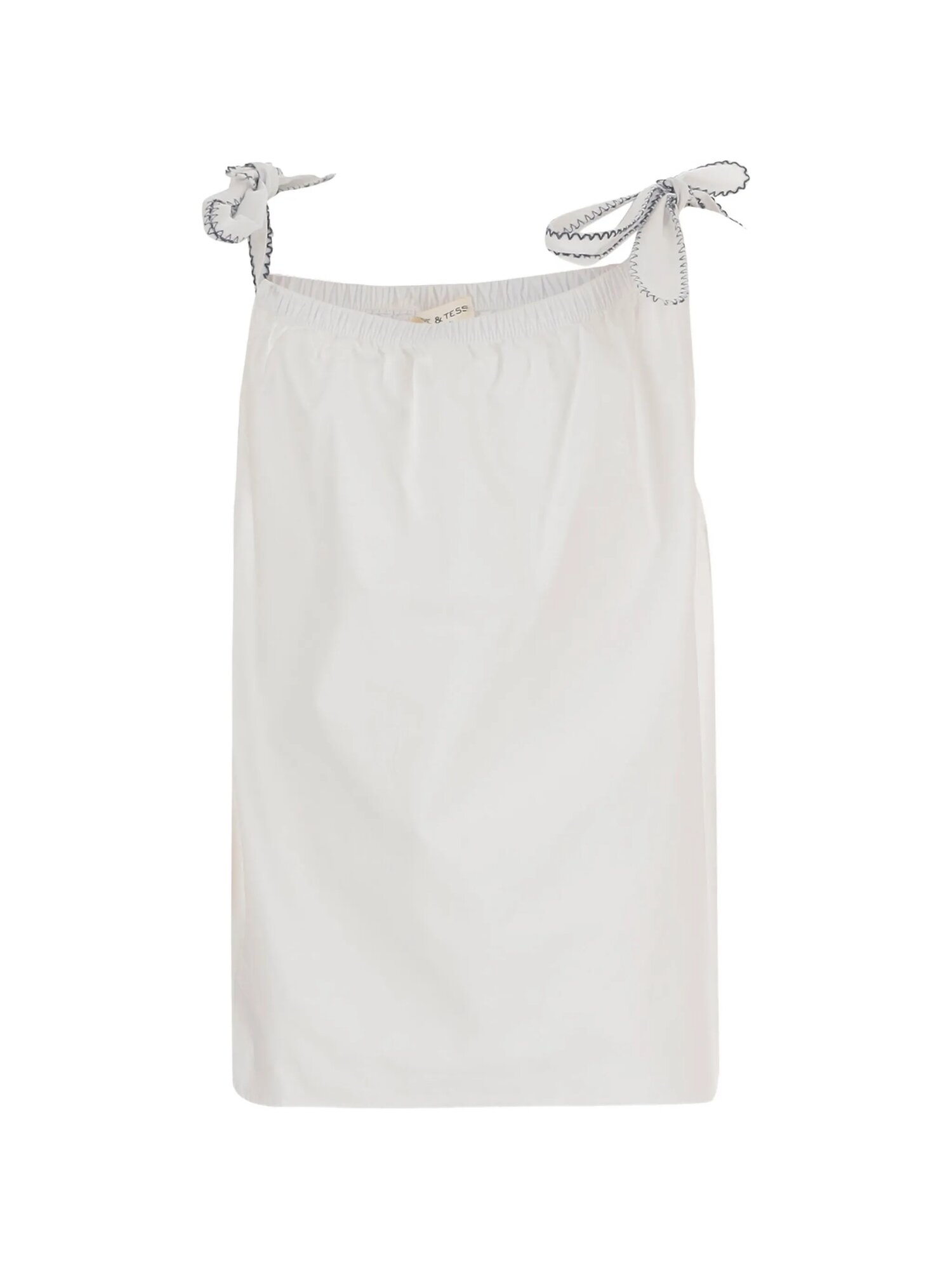 Топ Embroidered-strap top