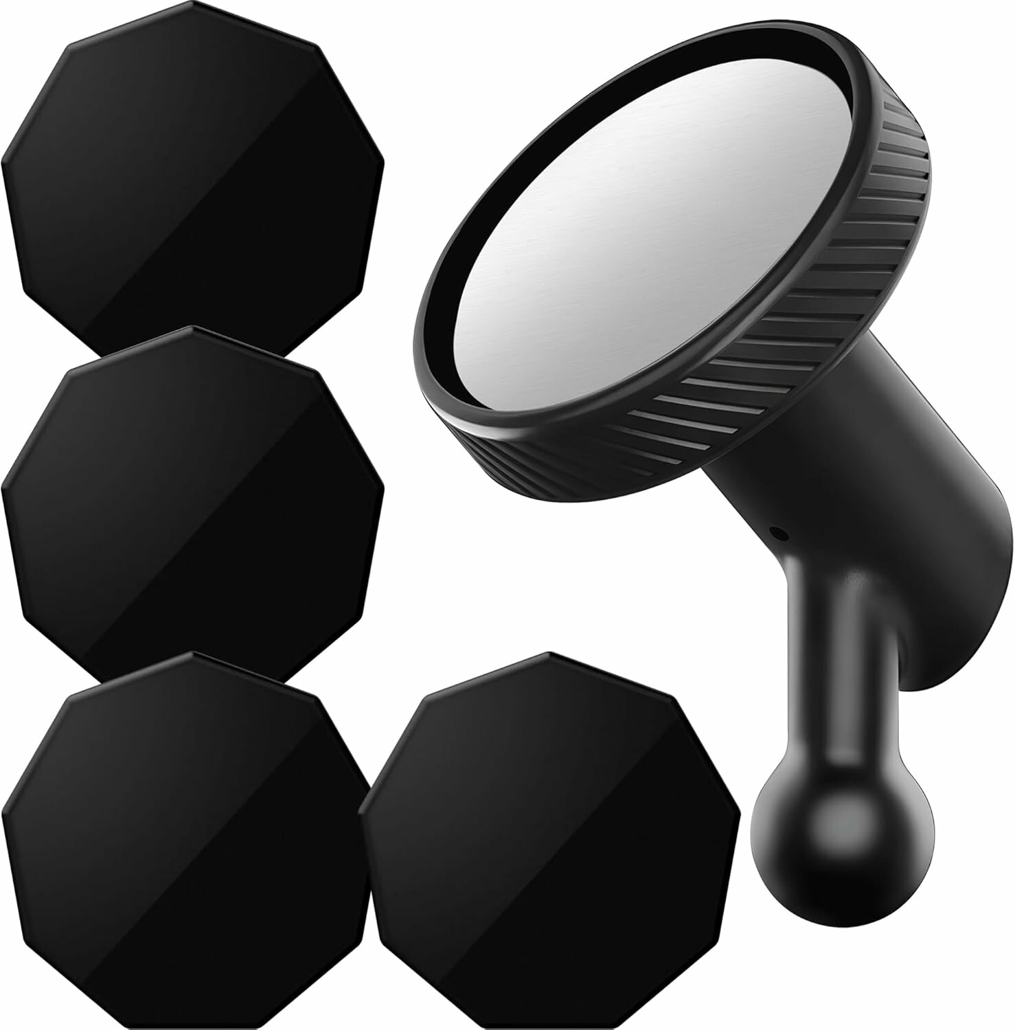 Магнитное крепление для видеорегистратора Garmin, с 4 липкими лобовыми стеклами, прочным клеем и магнитом, совместимо с