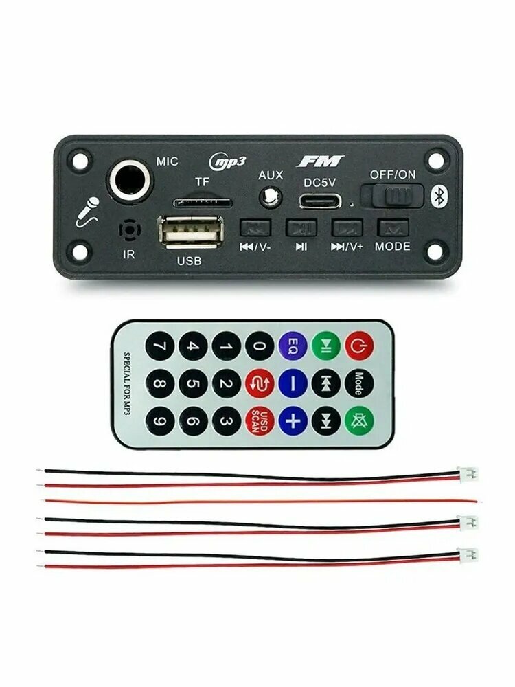 3,7 В 5 В Стерео 2X5 Вт Плата усилителя MP3 Bluetooth Модуль динамиков Bluetooth