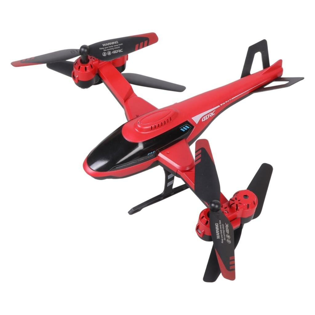 Мини-дрон-квадрокоптер, красный - 4K