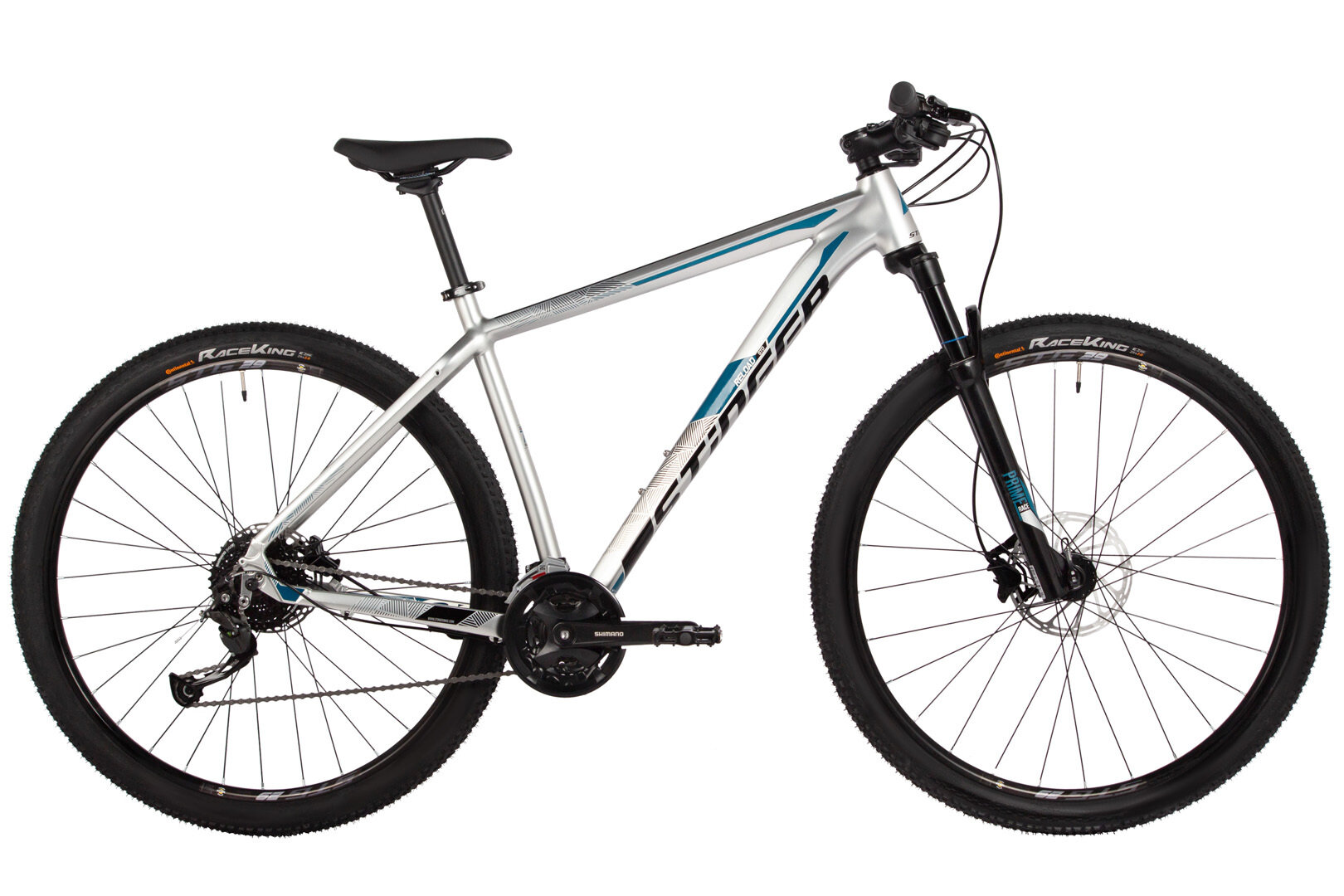 Горный велосипед Stinger Reload STD 45 Silver Edition 27.5" (2025) 16" Серебристый (158-168 см)