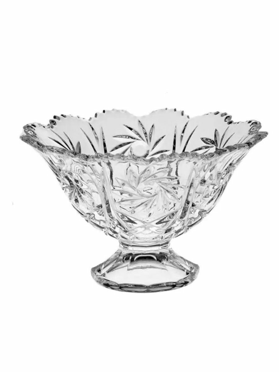 Салатник на ножке PINWHEEL, хрусталь 13,5 см