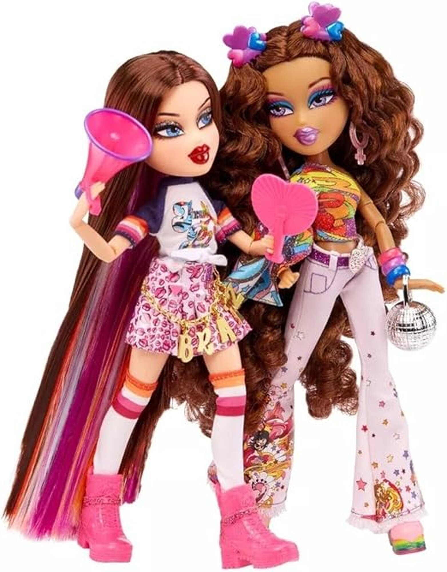Куклы Bratz Pride - Коллекционные куклы Рокси и Невра, подвижные с аксессуарами - Братц 580324