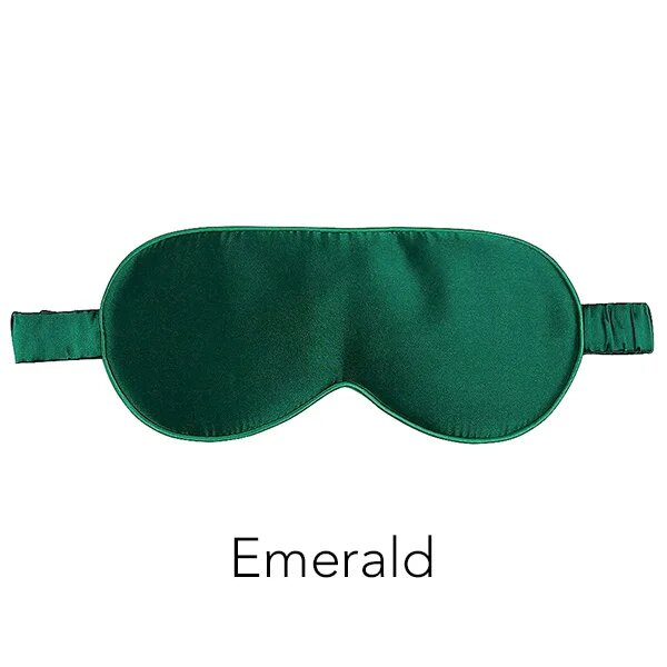 Шелковая маска для сна Emerald CINESSD