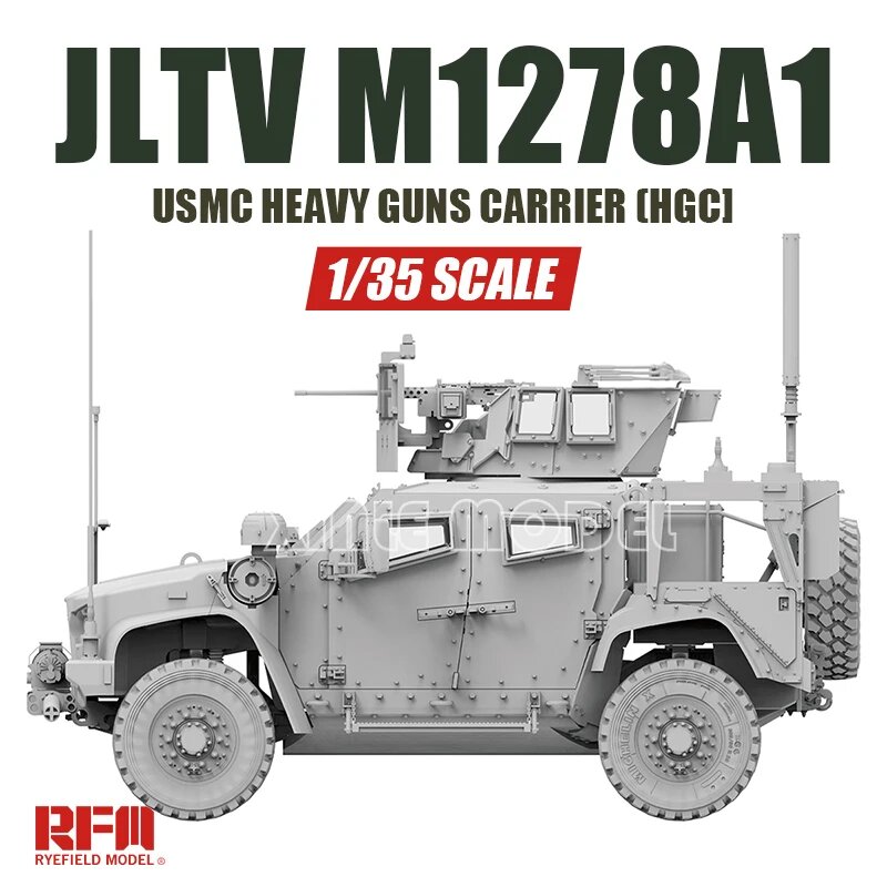 Набор для сборки модели Ryefield RM-5149 JLTV M1278 A1