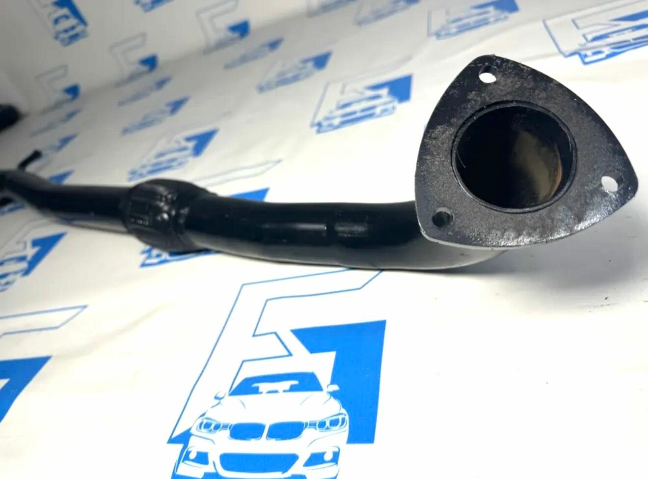 Резонатор прямоточный для ВАЗ 2113-2115 (Труба) под штат с гофрой STINGER PRO