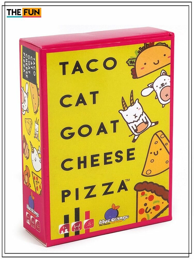 Настольная Карточная Игра Настольная Taco Cat Goat Cheese Pizza Игра Новая Версия Игры