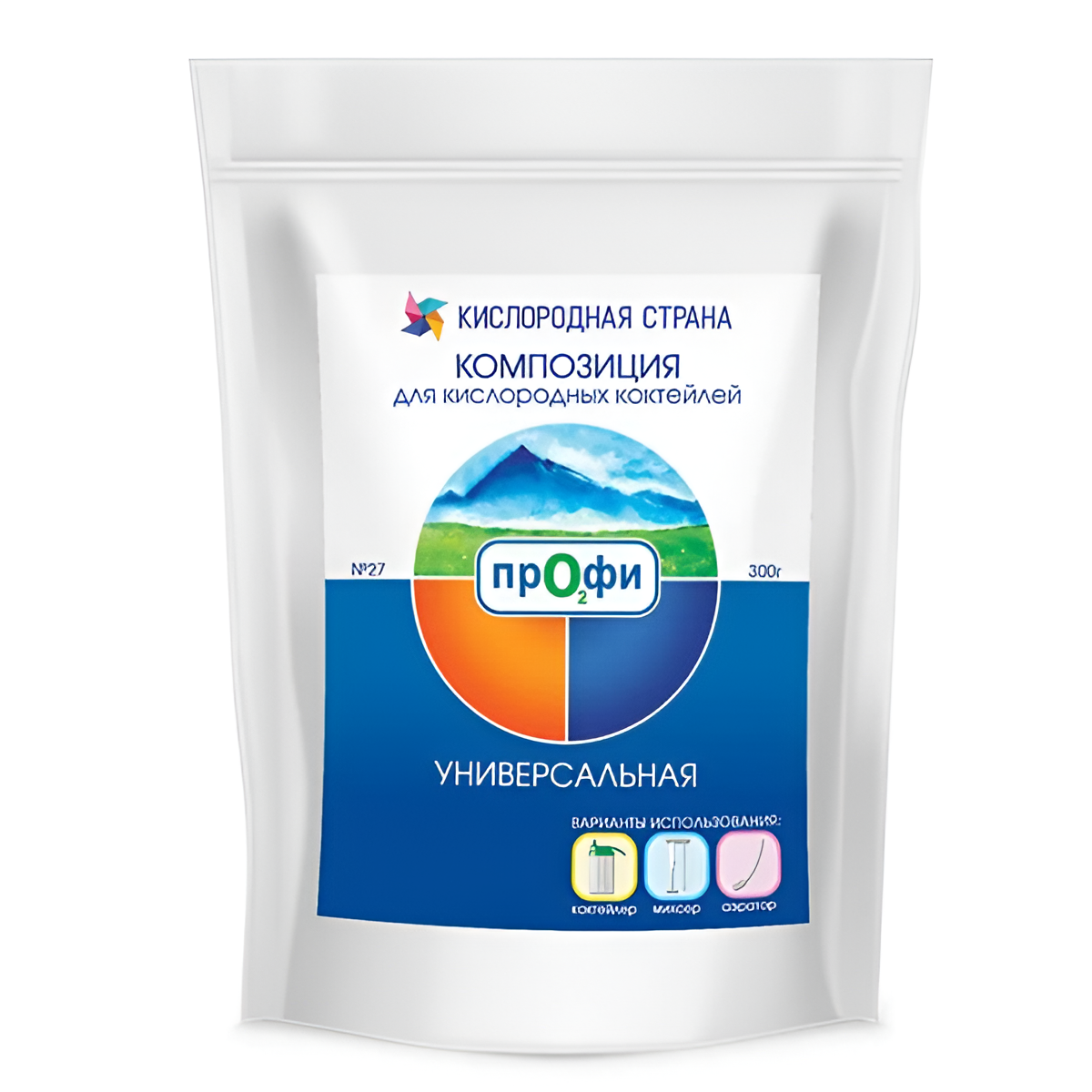 Композиция (смесь) для кислородных коктейлей № 27 - Универсальная