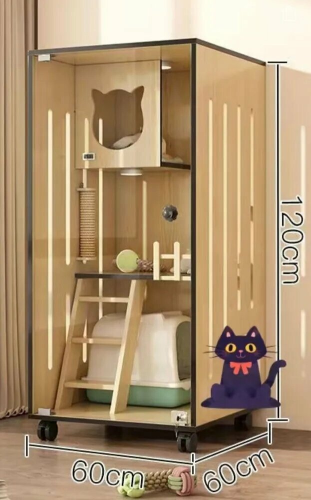 Клетка витрина для шиншилл, дегу, крыс