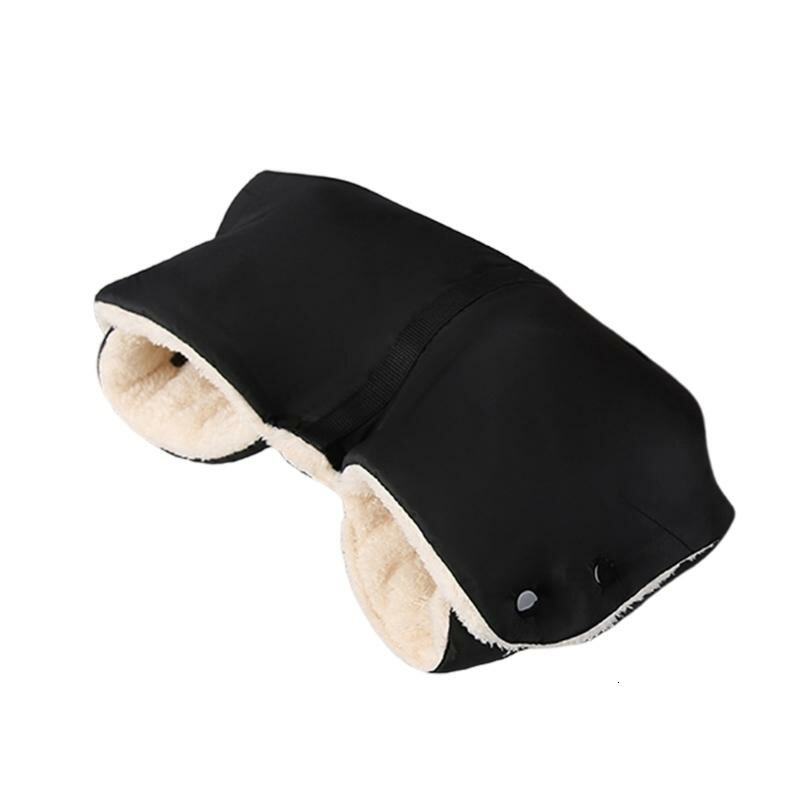 Митенки для детской коляски из полиэстера, Черный