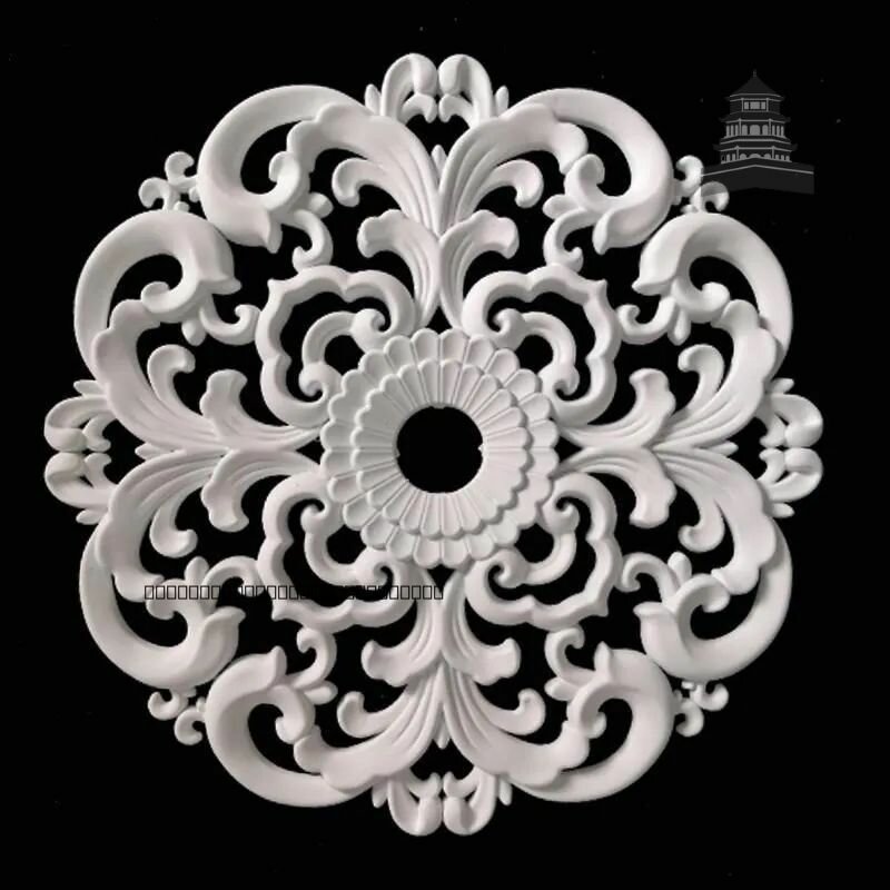 Потолочная розетка для люстры, термопластик, 1 шт.