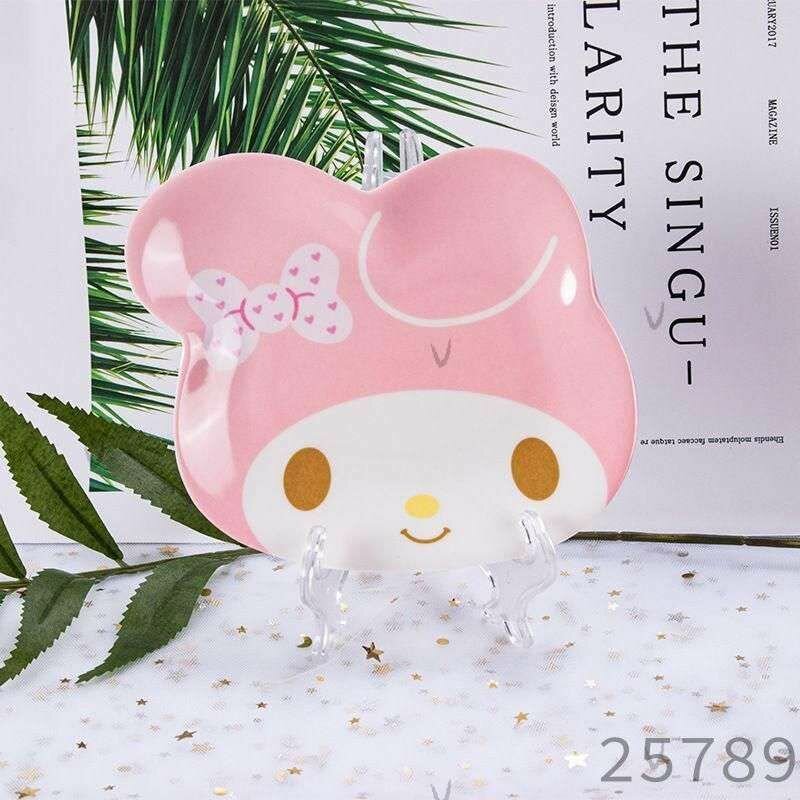 Тарелка детская декоративная Хэллоу Китти Май мелоди, Hello Kitty, My Melody, Куромиcc