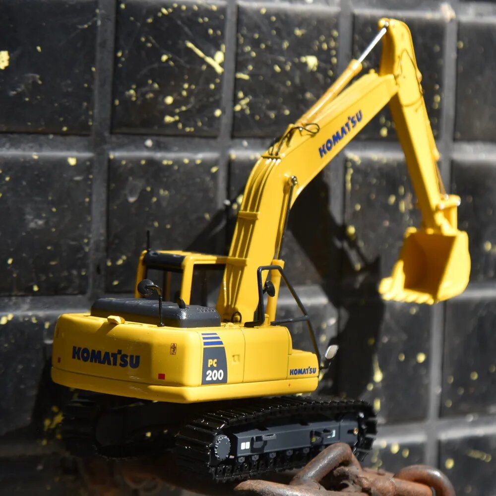 KOMATSU PC200 Металлический гусеничный Экскаватор 1/50
