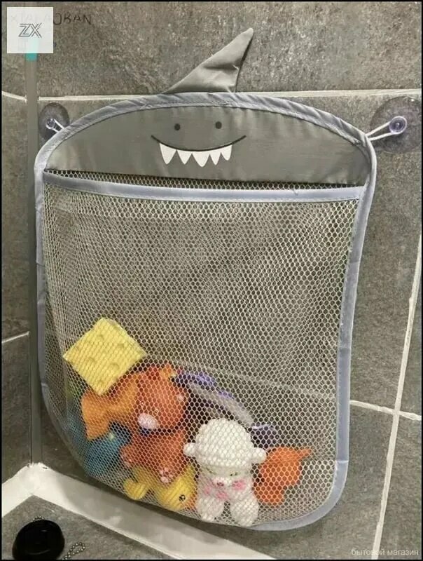 Сетка для хранения игрушек для ванной комнаты (случайный цвет)