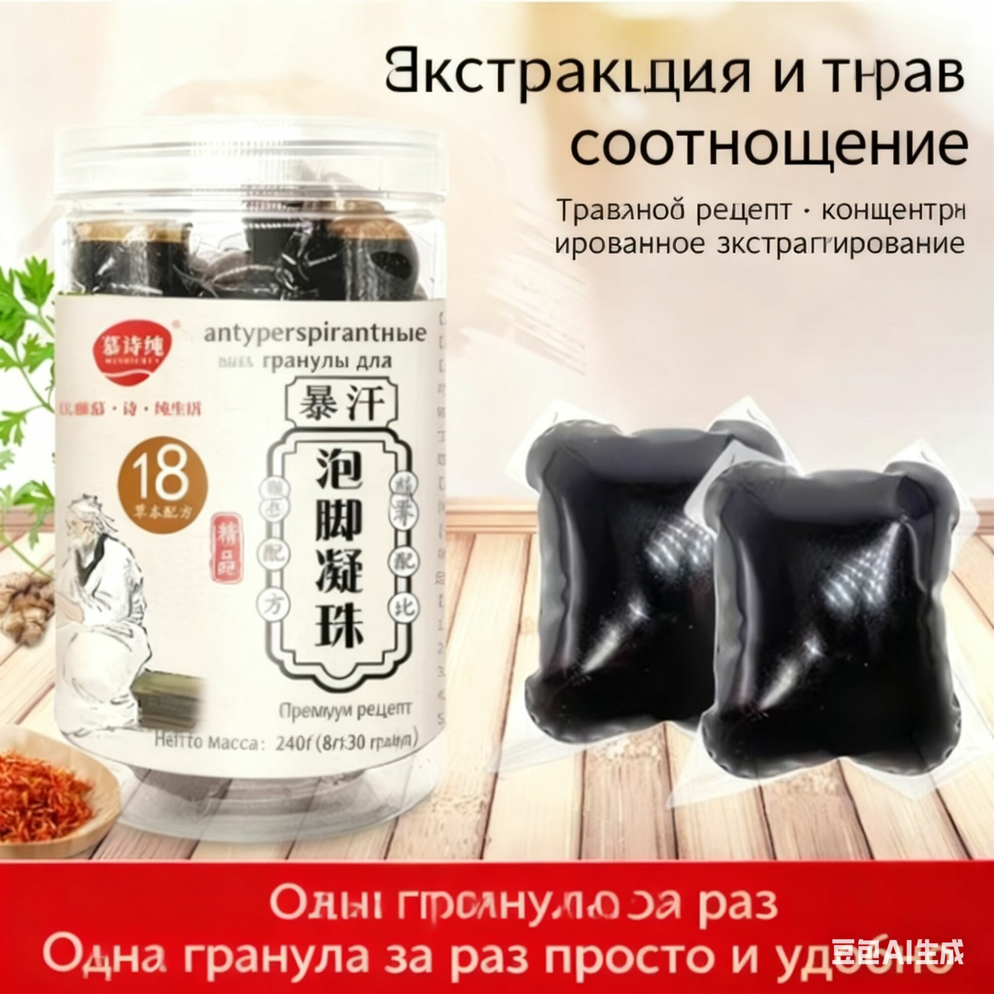 Капсулы для распаривания ног, от грибка и усталости, 30 шт.