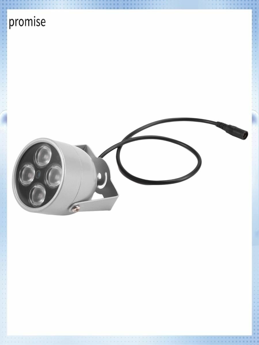 4 Светодиодных Массива ИК Водонепроницаемый Ночное Видение ИК-Подсветка, Подсветка DC 12V Для Видеокамеры Безопасности