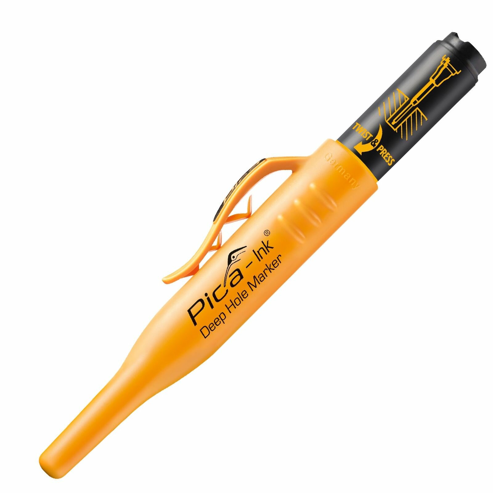 PICA-MARKER 150/46 Строительный маркер для глубоких отверстий Pica-Ink (Черный)