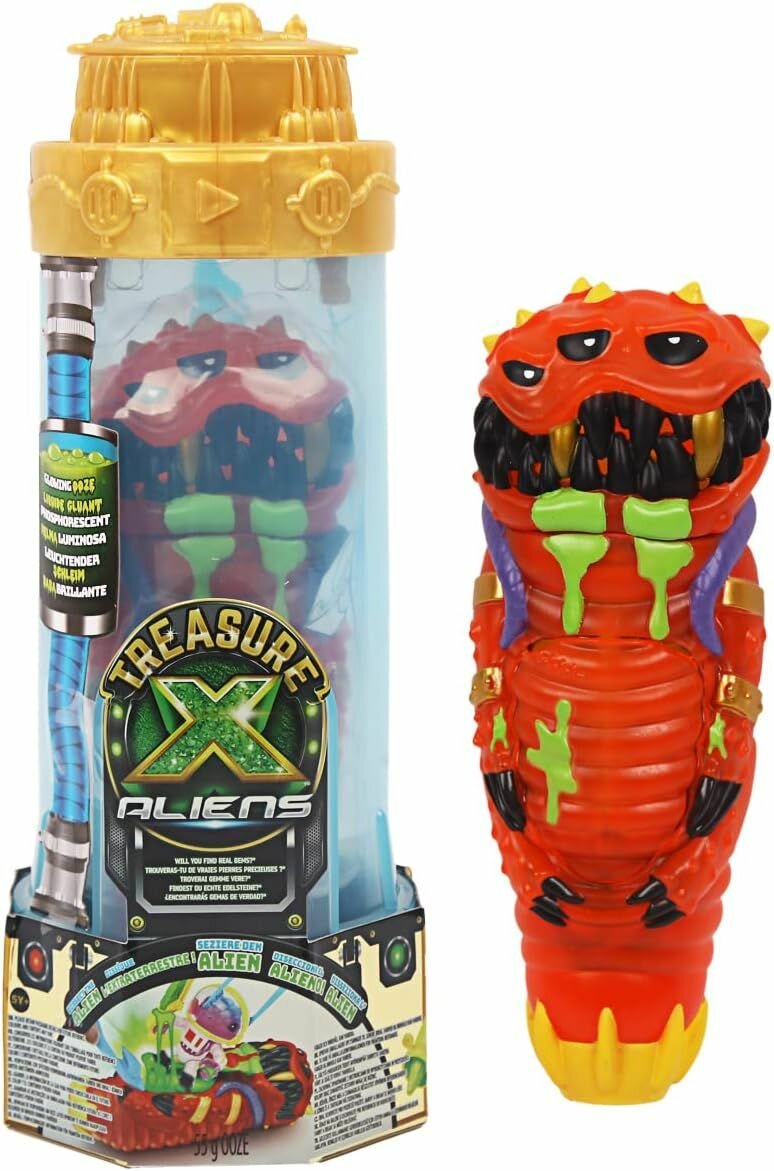 Treasure X Aliens - анатомический набор со слизью, фигурками и сокровищами