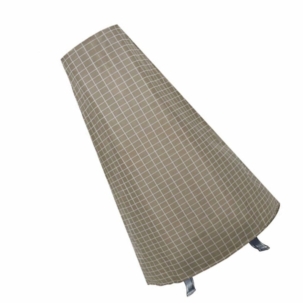 (1 шт.) Пылезащитный чехол для плиты на балконе в саду - решетка