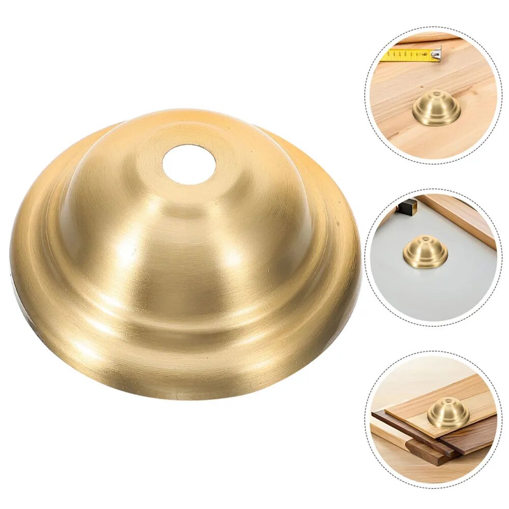 Комплект из 4 латунных потолочных крышек для люстры и подвесных светильников для домашнего декора