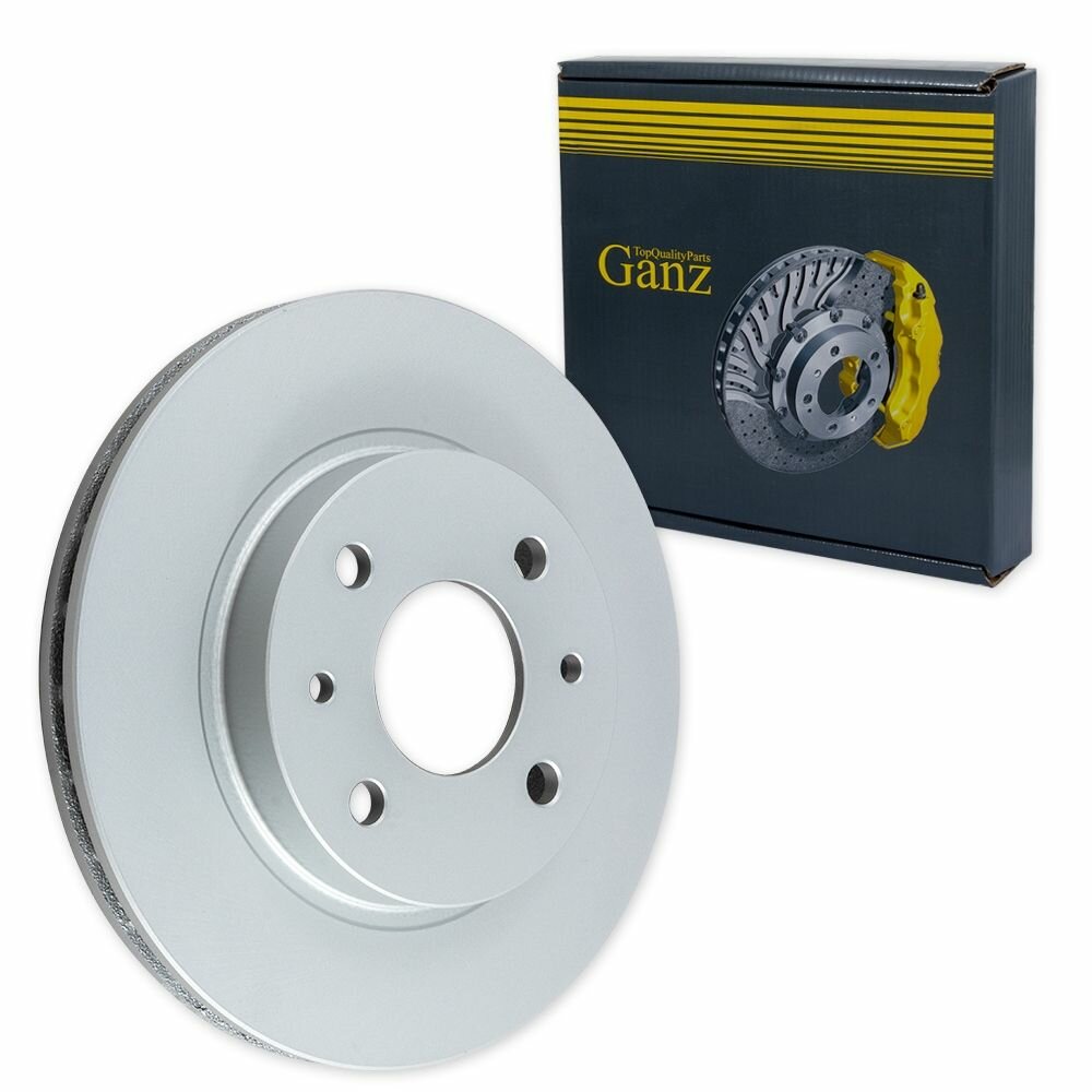 Тормозной диск передний на ВАЗ 2108, 2109 2113, 2114 2115, 2110 2112, Гранта, 1 штука