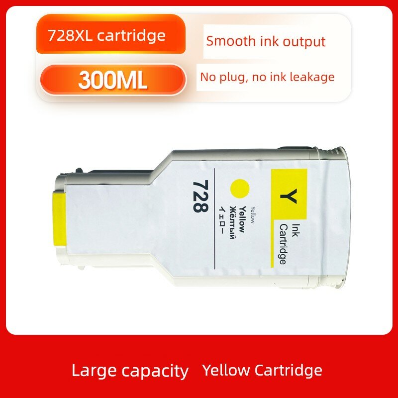 Ближний Zhu Zhizhe подходит для чернильного картриджа HP HP728, hp DesignJet T730 T830, цветной плоттерный картридж,