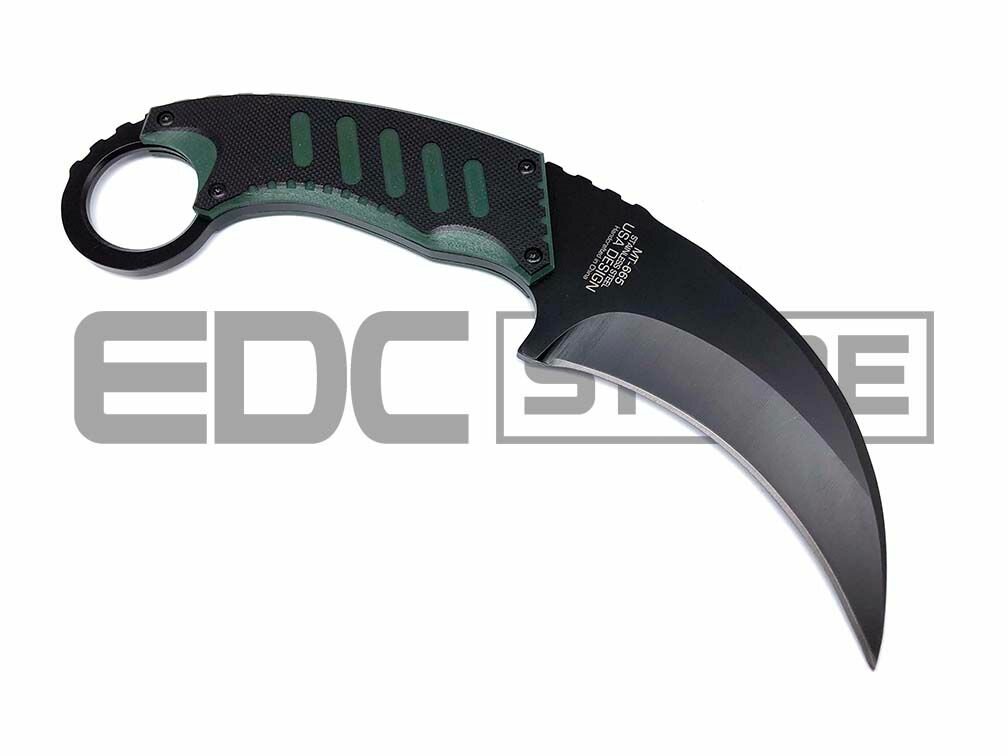 Керамбит MTech Tactical Karambit 665 (зеленый) — фото 1