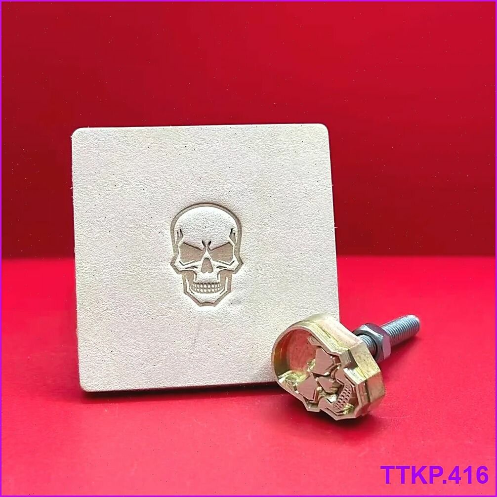 Латунь для тисненой кожи, Кожаная пломба, Небольшой размер