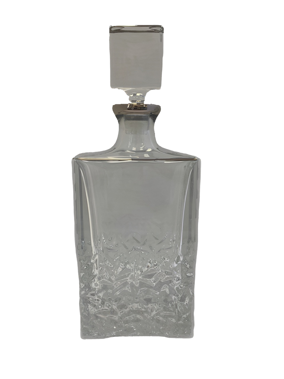 Штоф "NICOLETTE ", декор "Отводка платина", 1000 мл; хрусталь, Bohemia Jihlava/ ИПХ106
