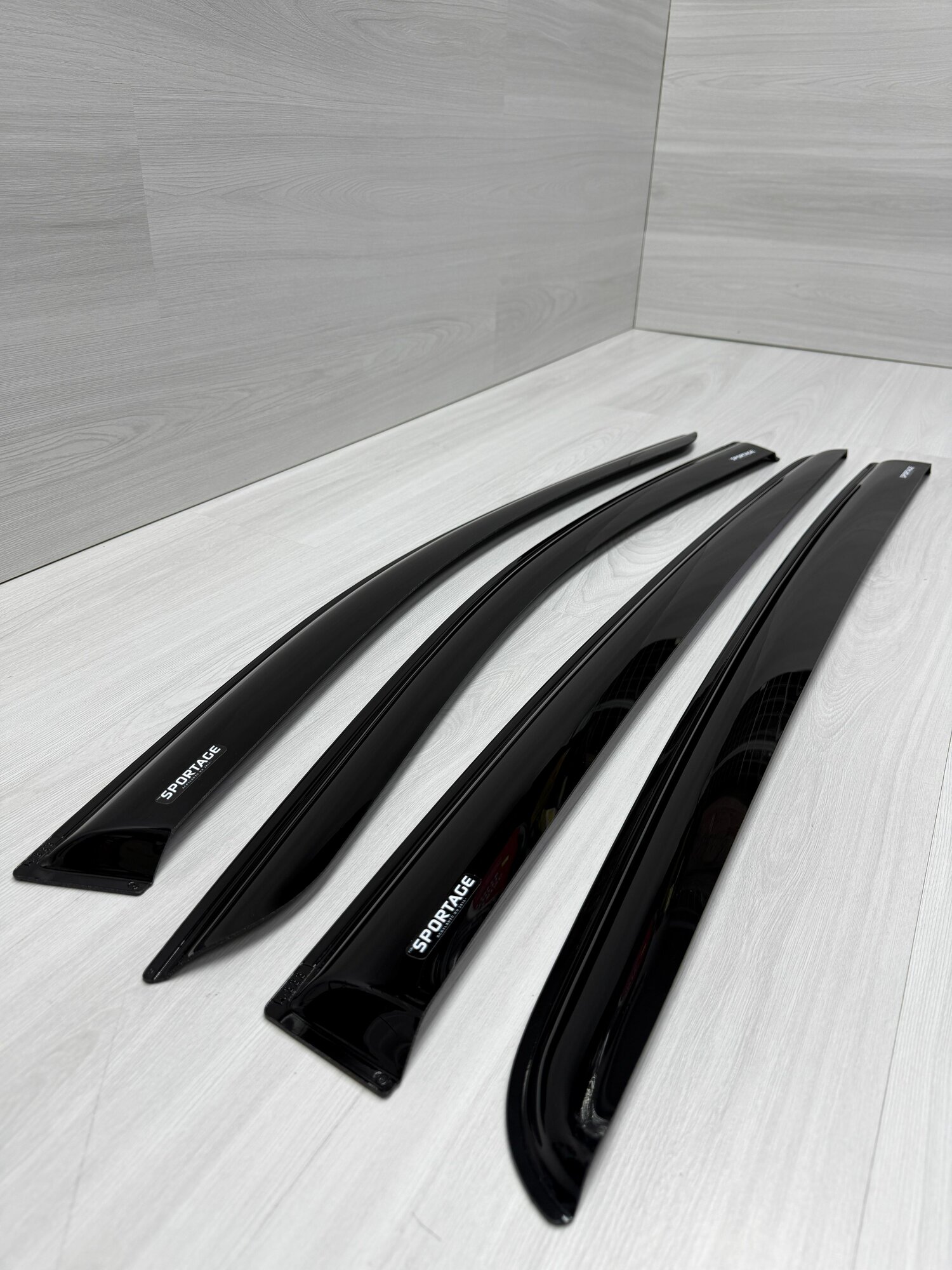 Дефлекторы окон на Kia Sportage 2016-2022 (Киа Спортейдж)