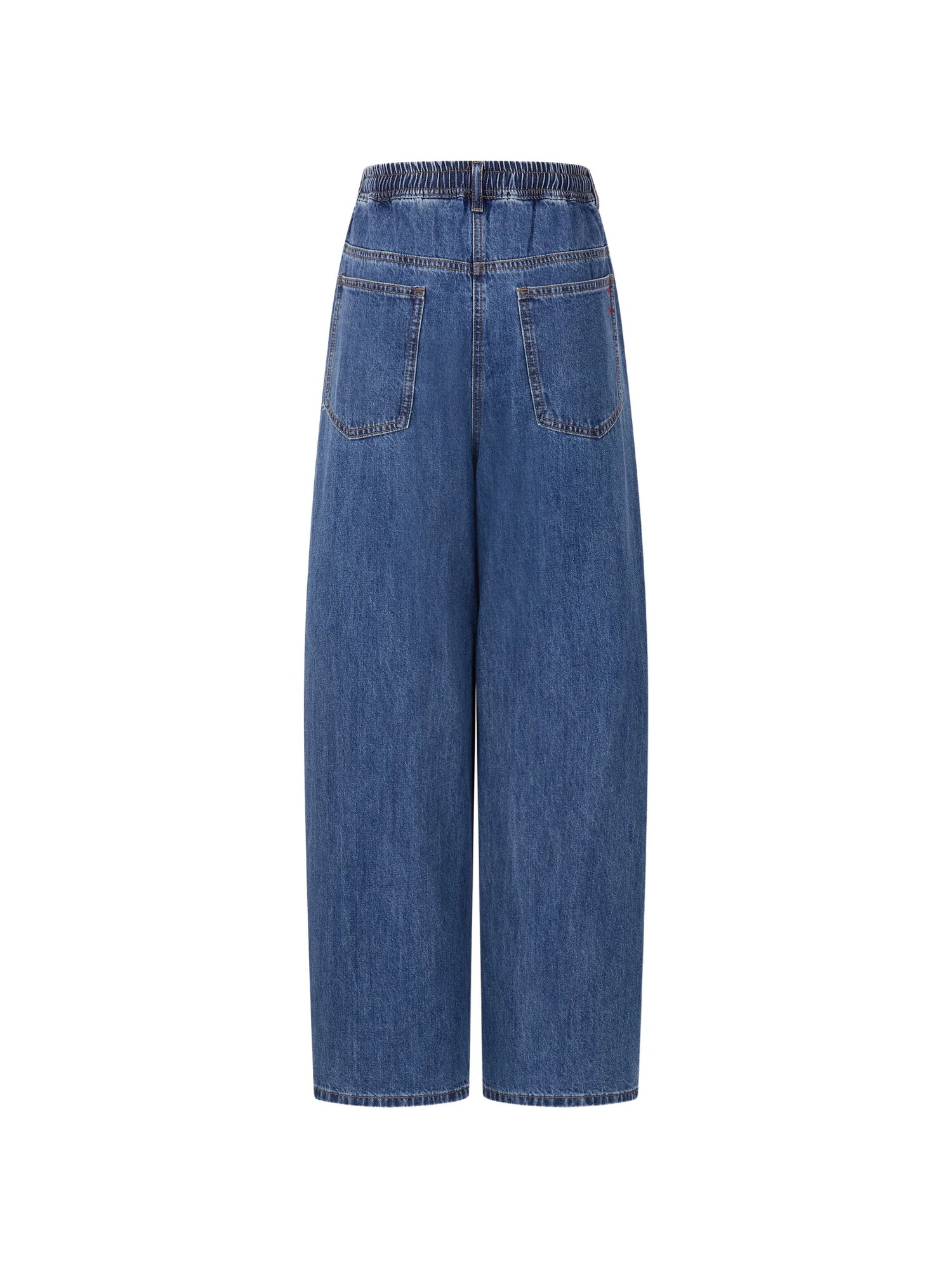 Джинсы STUDIO TOMBOY Drawstring-fastening jeans, размер S, синий — фото 1