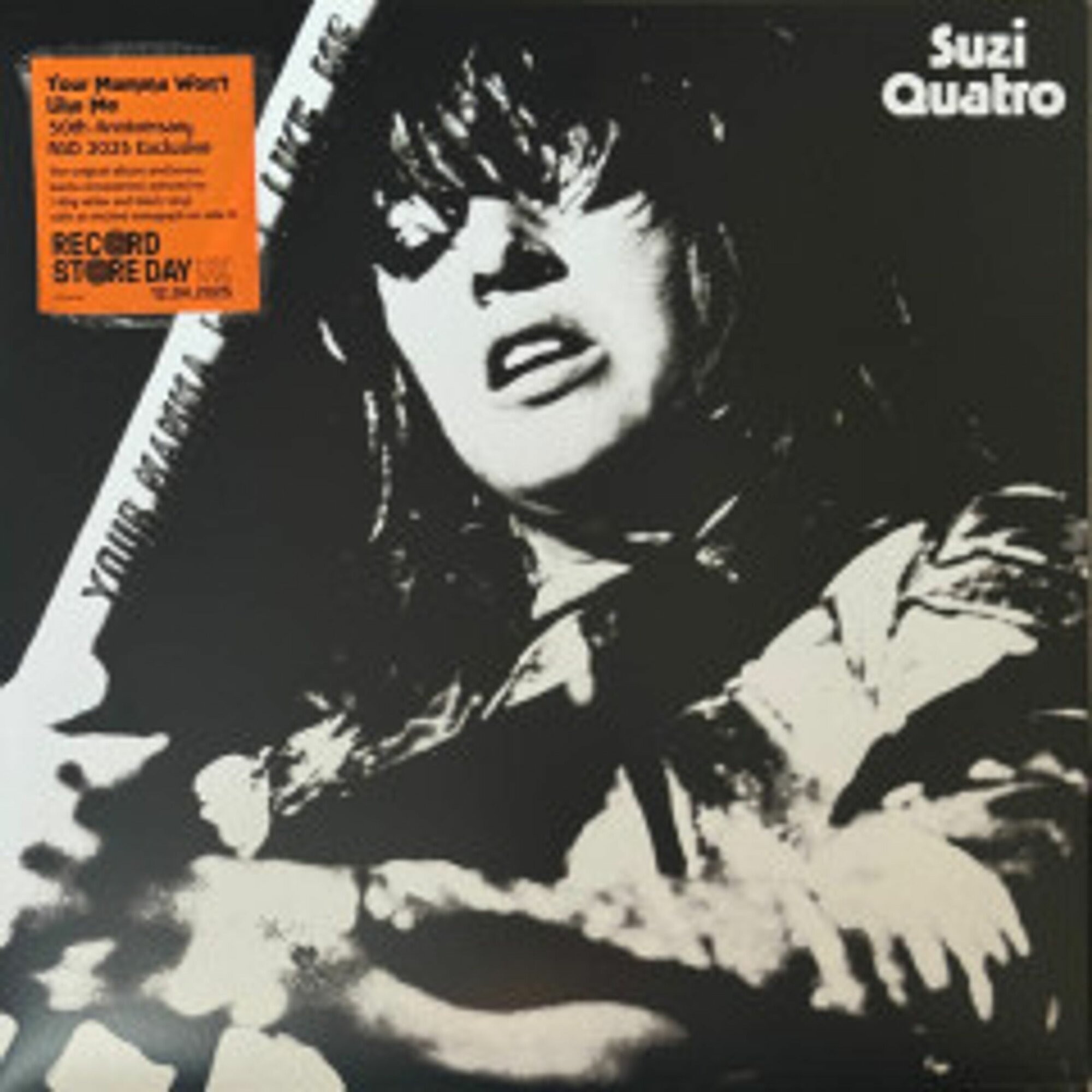 Виниловая пластинка Suzi Quatro - Your Mamma Won't Like Me (50th Anniversary) (remastered) (Black & White Vinyl) (2 LP) (2 LP)