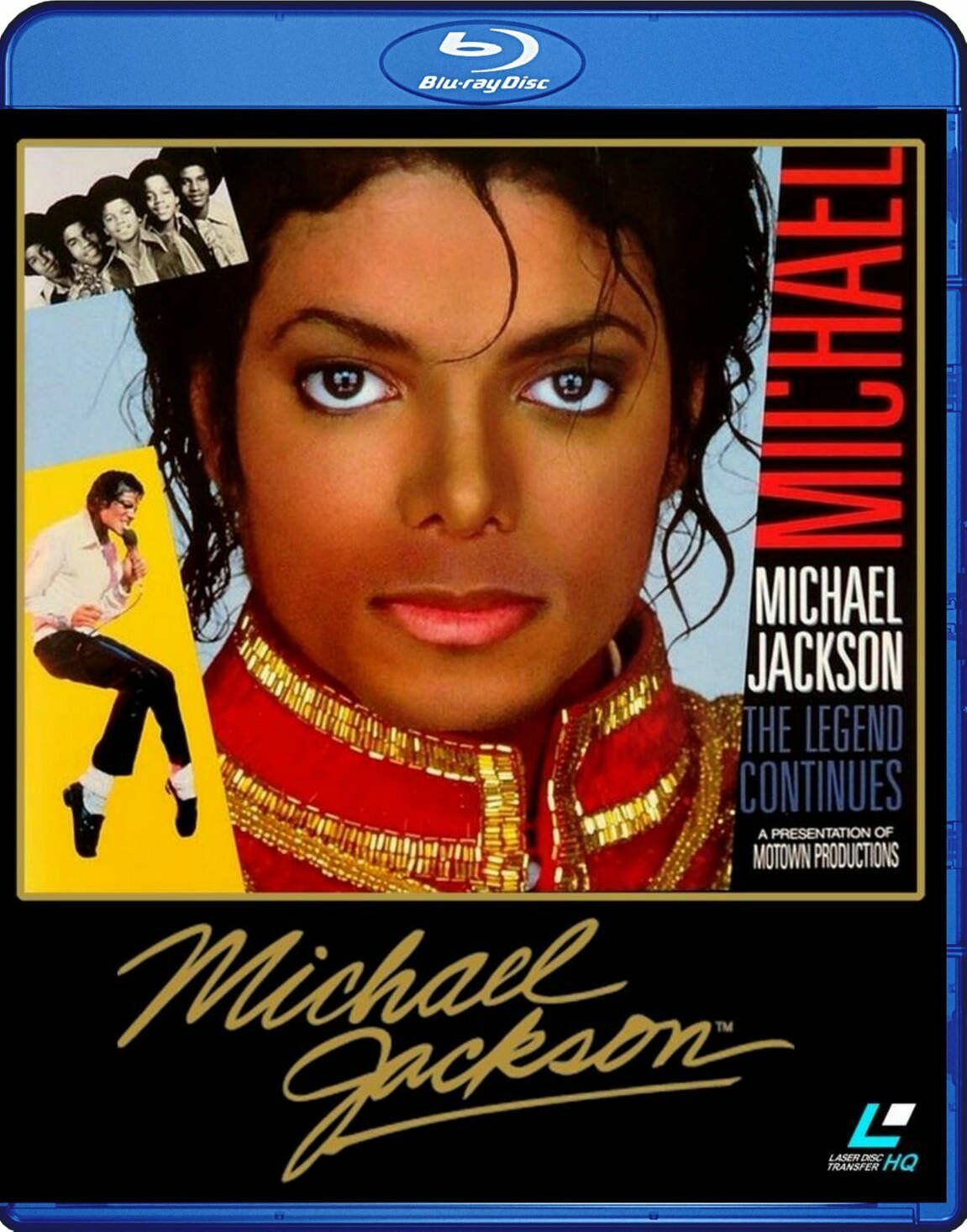Michael Jackson - "The Legend Continues" (1988) Blu-ray диск концерт музыка поп документальный