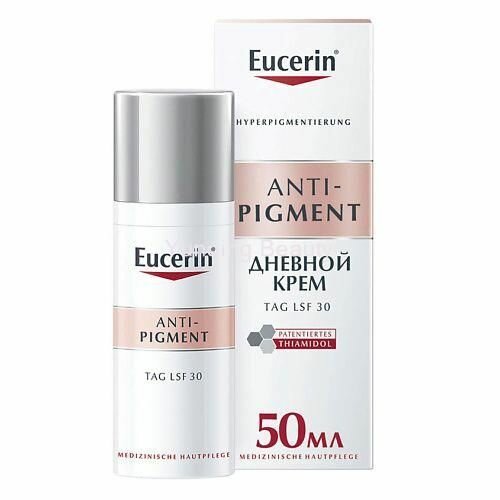 Крем Eucerin, для всех типов, для чувствительной кожи, от веснушек, SPF30