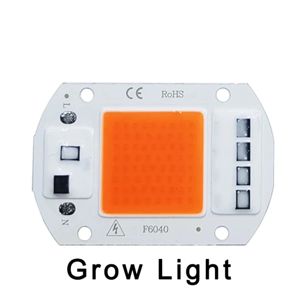 Светодиодный COB Grow Light 50W 220V