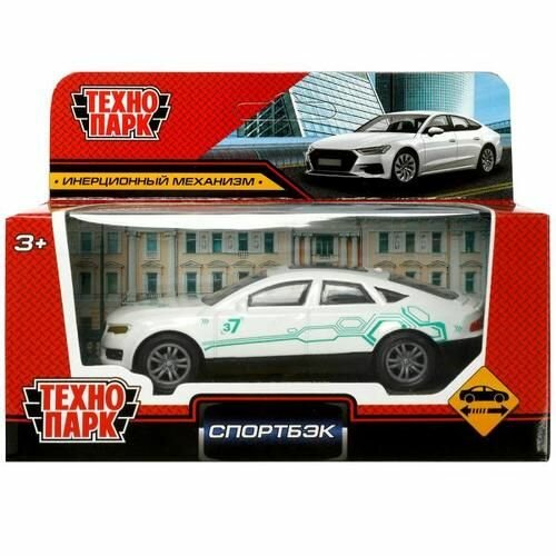 Машинка Huada Toys модель инерционная Спортбэк 10,5 см, металл, в коробке, 2107C048-R3