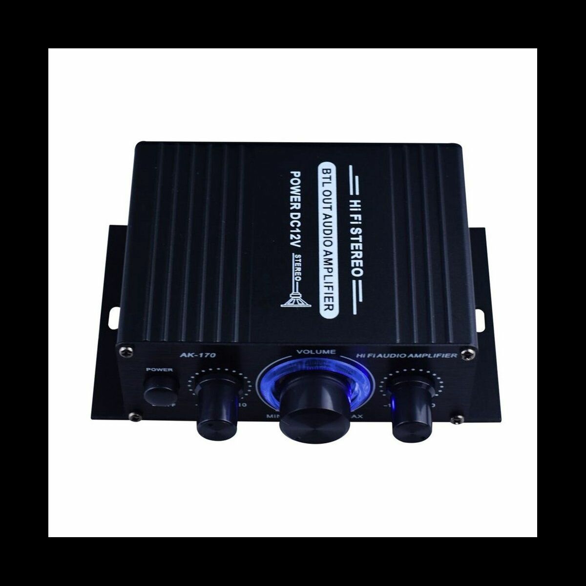 (P G T F) Усилитель мощности FM-радио Мини-усилитель 400 Вт Hifi Mini Audio Аудиоусилитель Ak170