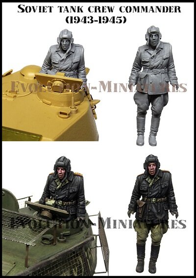 EM35245 Evolution Miniatures Командир советского танка (1943-1945гг) 1/35