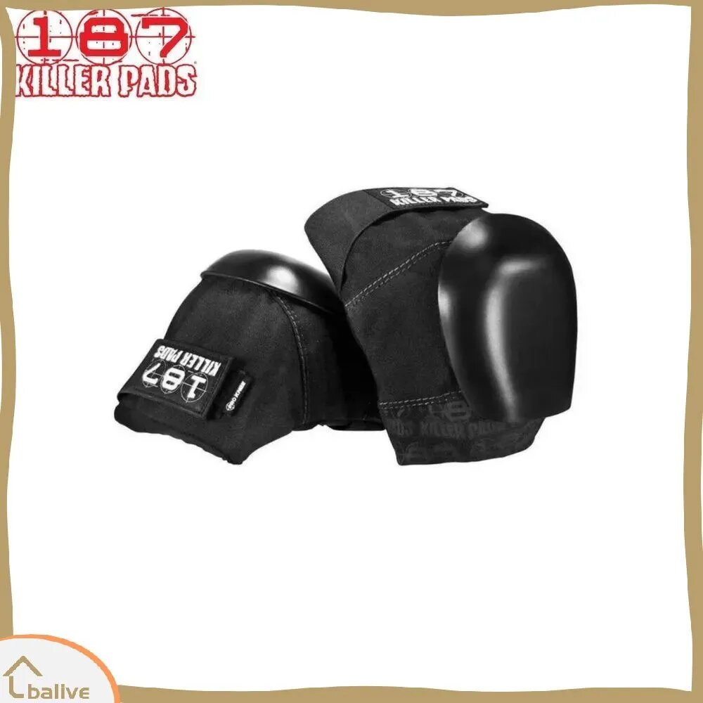 187 KILLER PADS Защита колена Pro Knee, размер: S, черного цвета для взрослых