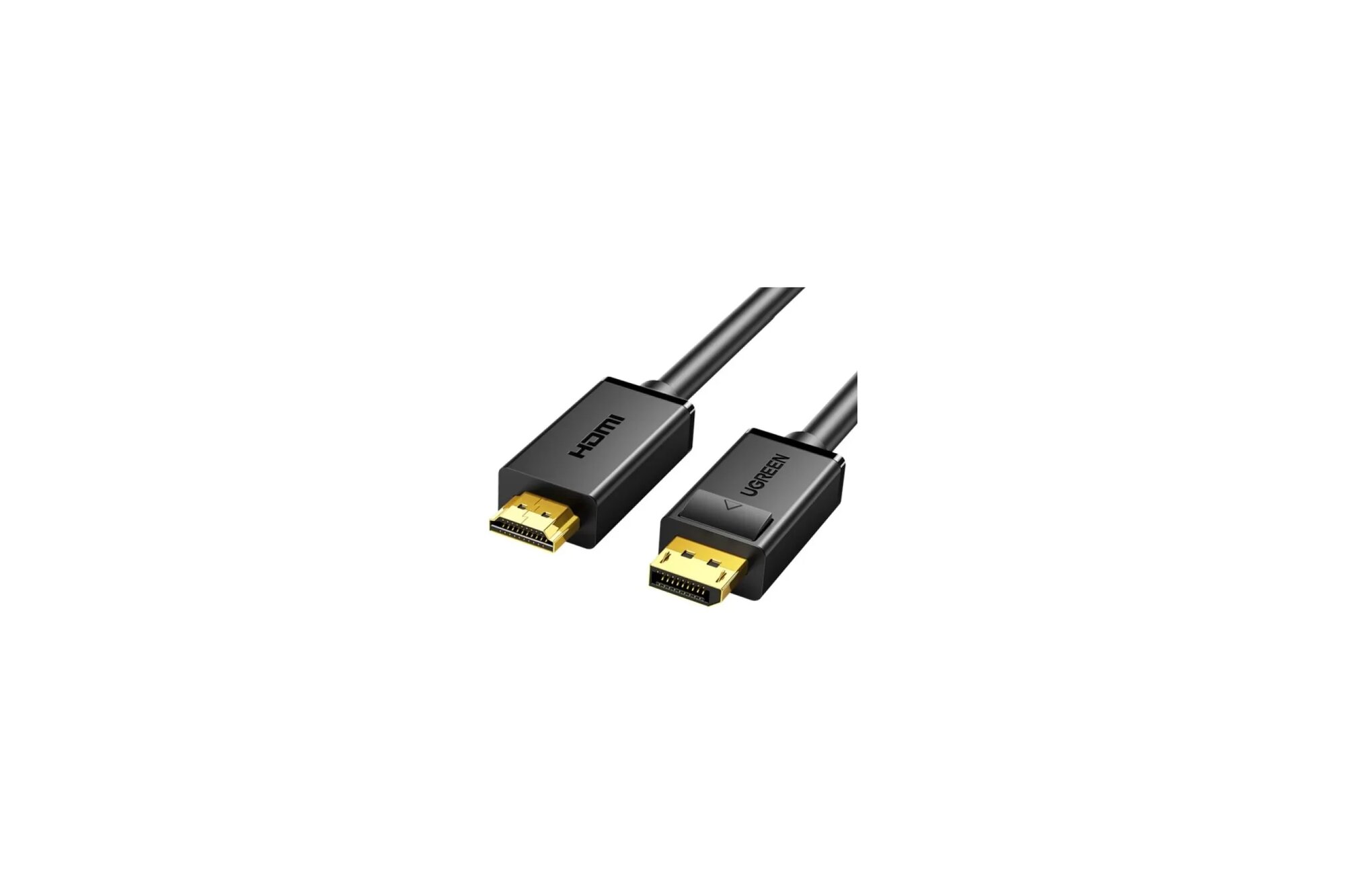 Кабель аудио-видео UGREEN DP101, DisplayPort (m) - HDMI (m), 5м, черный (10204)