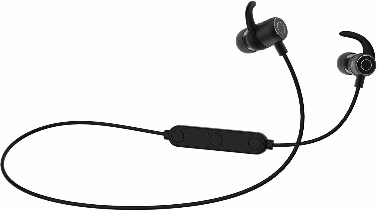 Спортивная Bluetooth-гарнитура Devia Boosm Lattice Series M035, hands-free моно-наушник, черный