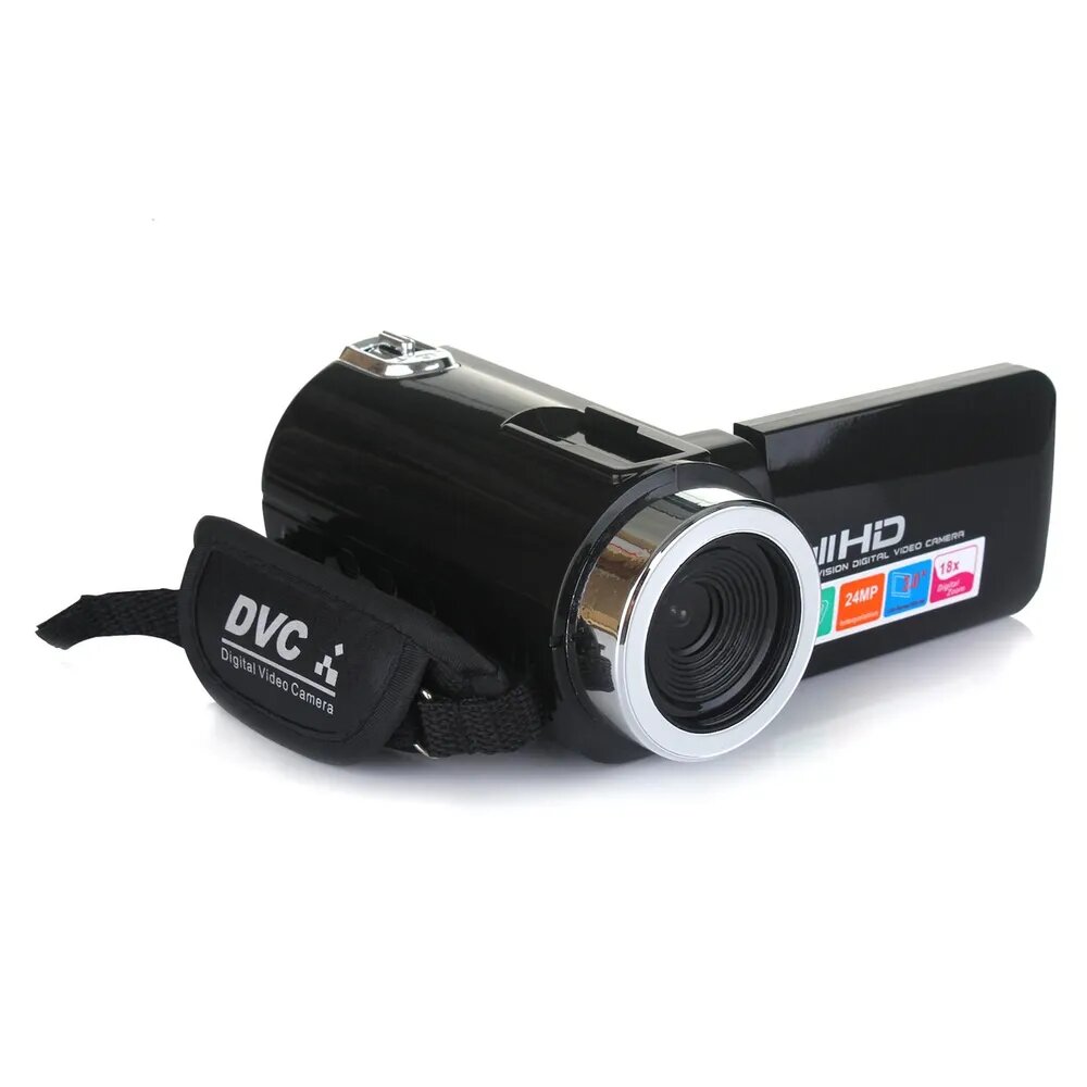 Объектив для видеокамеры DVC Digital Video Camera черный 24MP 18x Digital