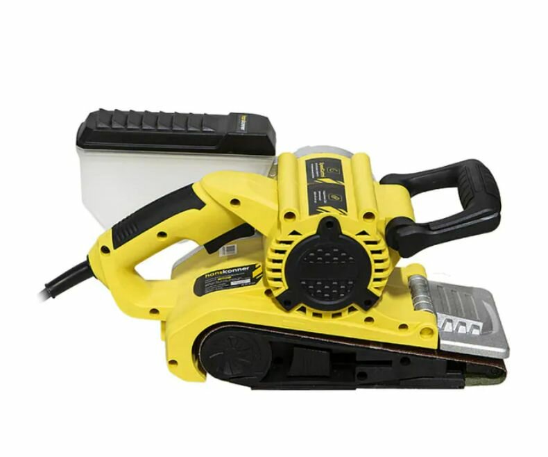 Ленточная шлифовальная машина Hanskonner HBS8512 1200Вт рамка струбцины