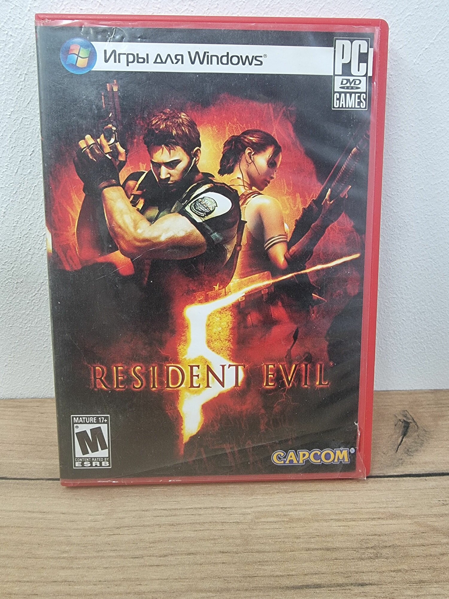 Resident 5 игра для PC на DVD-диске