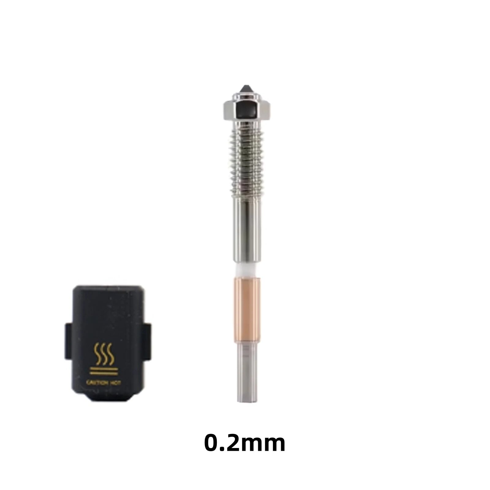 Горячий конец QIDI Q2 0.2mm с носком