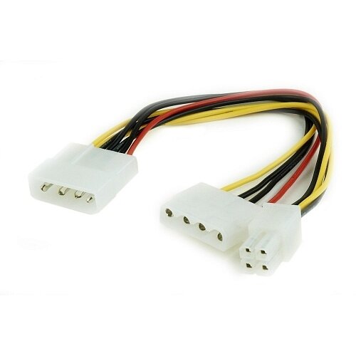 Разветвитель питания Cablexpert CC-PSU-4, Molex->Molex + ATX 4 пин