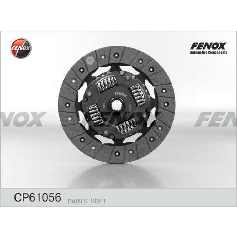 FENOX CP61056 Диск сцепления Ford Focus 98-, C-MAX 07-, Fiesta VI 08-, Mondeo IV 07-