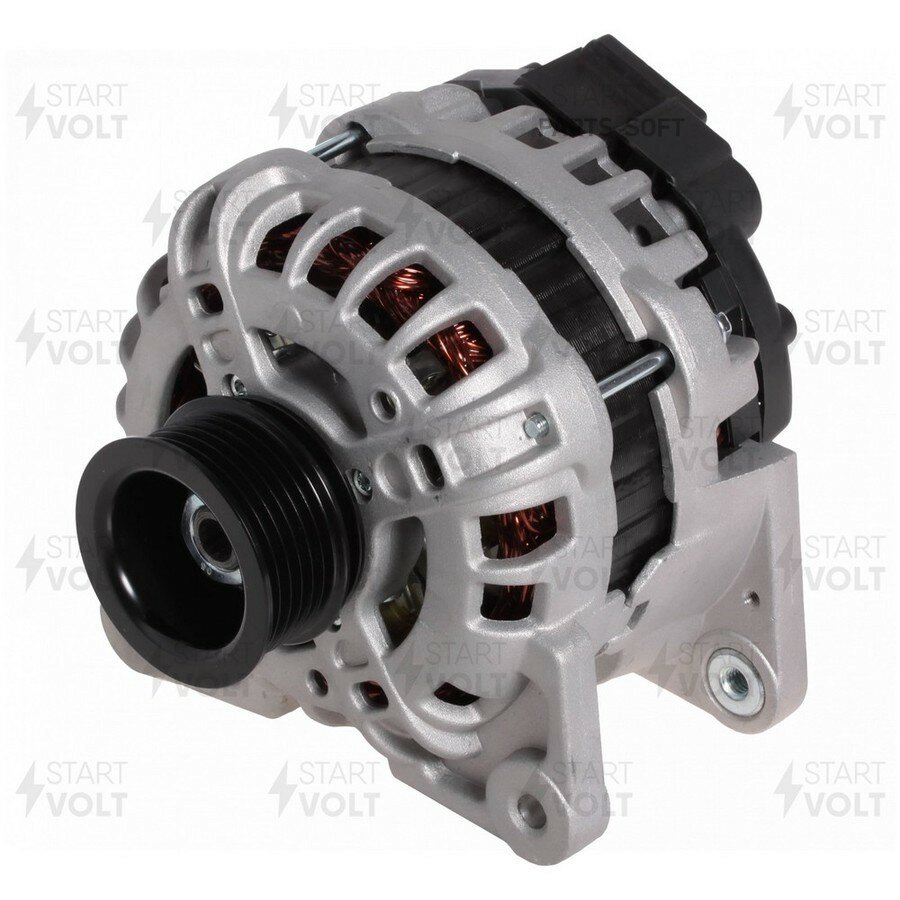 STARTVOLT LG0901 Генератор для а/м Лада Largus (12-)/Renault Logan (04-)/Duster (10-) 1.4i/1.6i (тип BOSCH) 95A (LG 0
